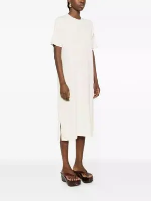 Eric Bompard Crew-neck Midi Dress
