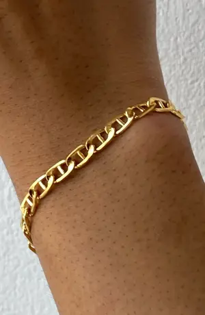 CUFFED BY NANO Tina Mariner 14k Filled Bracelet