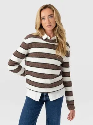 SAINT + SOFIA Azura Knit Sweater