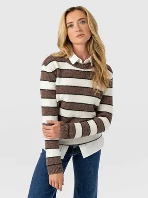 SAINT + SOFIA Azura Knit Sweater