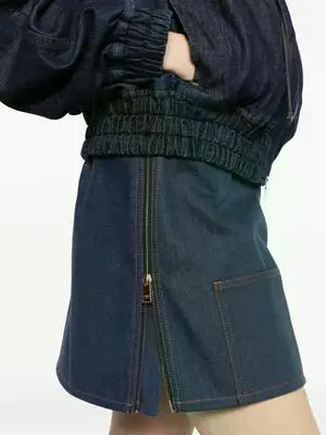 Fendi Mini Denim Skirt