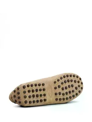 TOD'S Gommino Suede Loafers - Neutrals