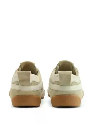 GIUSEPPE ZANOTTI Suede Lace-up Sneakers - Neutrals