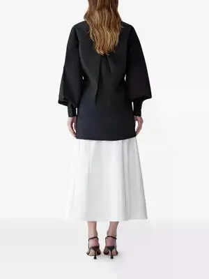 Carolina Herrera Embroidered Floral Shirt