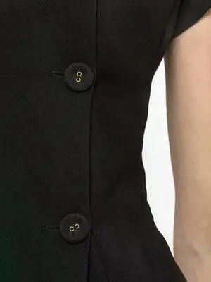 NISSA Off-shoulder Fitted Blouse