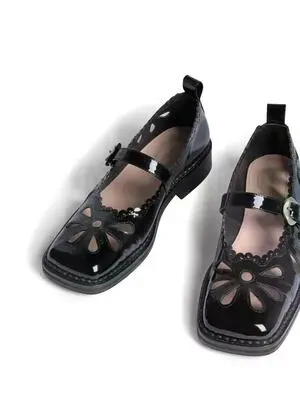 Simone Rocha Daisy Mary Jane Cut-out Pumps