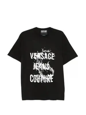 Versace Graphic-lettering T-shirt