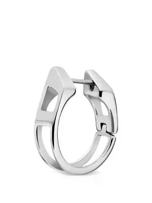 DIESEL® Logo Hoop Earring