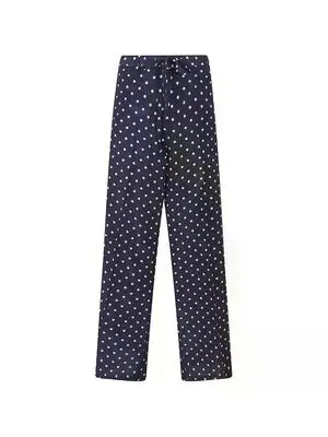 P.a.r.o.s.h Polka Dot Trousers - Blue