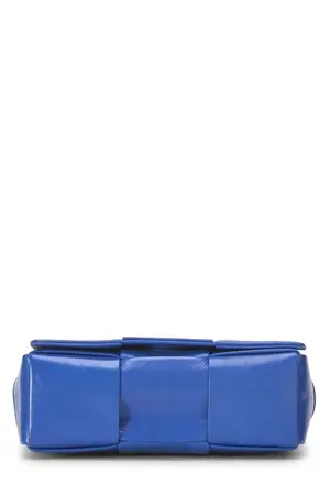 Bottega Veneta Maxi Intrecciato Candy Cassette Crossbody - Blue