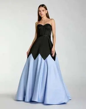 Color Blocked Evening Dresses