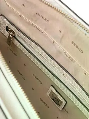 Guess Triangle-logo Tote Bag