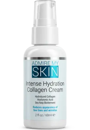 ADMIRE MY SKIN Intense Hydration Collagen Cream Hyaluronic Acid Anti Aging Moisturizer - One-color