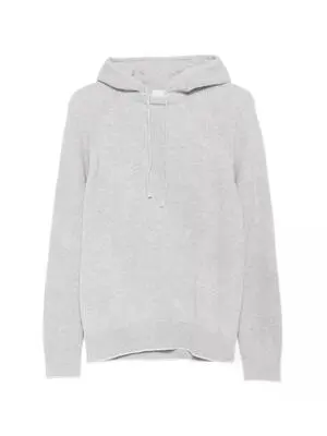 Eleventy Ribbed Hoodie