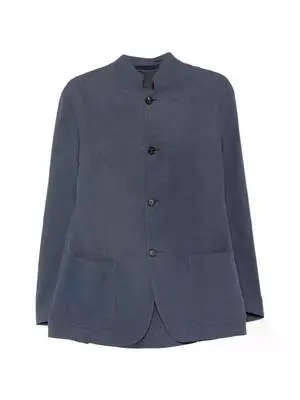 Eleventy Single-breasted Jacket - Blue