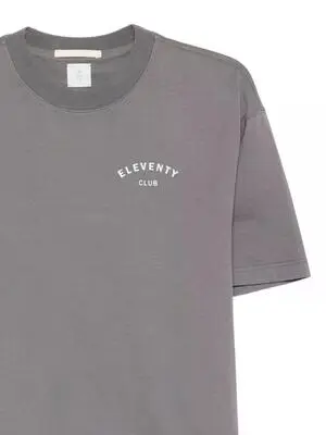 Eleventy Club T-shirt - Grey