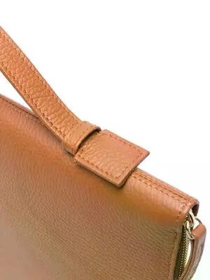 Eleventy Zipped Leather Laptop Bag