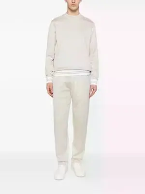 Eleventy Striped-trim Sweatshirt