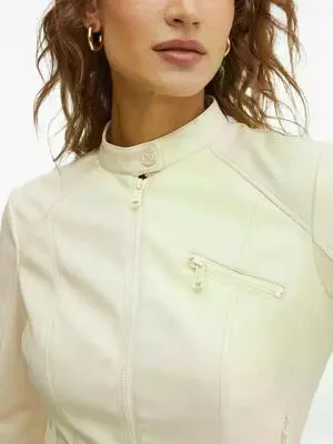 Guess Zip-up Jacket With Chest Pocket