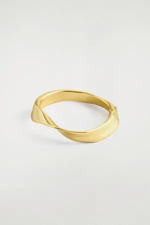 Cos Twisted Ribbon Bracelet - Gold