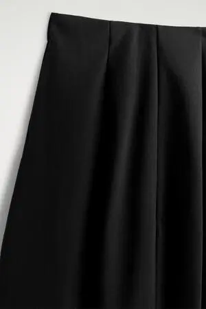 Cos Sculptural Jersey Midi Skirt