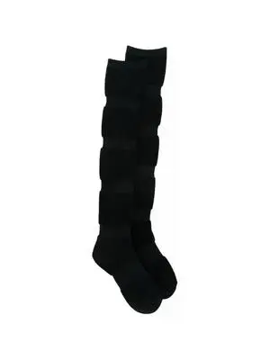 Issey Miyake Striped Socks - Black