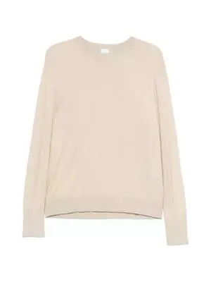 Eleventy Round Neck Sweater - Neutrals