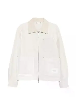 Eleventy Collar Pocket Jacket - Neutrals
