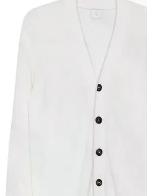 Eleventy Contrasting-trim Buttoned Cardigan