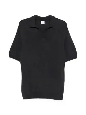 Eleventy Short-sleeve Polo Shirt - Black