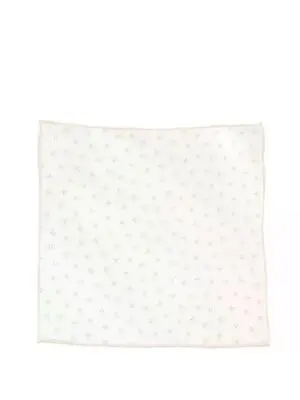 Eleventy Floral Handkerchief - Neutrals