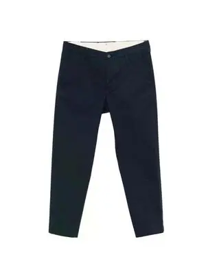 Eleventy Button-fastening Chinos Pants - Blue