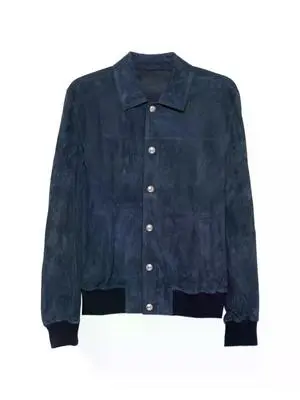 Eleventy Button-fastening Jacket - Blue