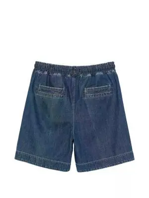Eleventy Drawstring Denim Shorts