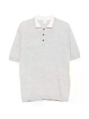 Eleventy Short-sleeves Polo Shirt - Grey