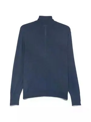 Eleventy Zip-front Cardigan