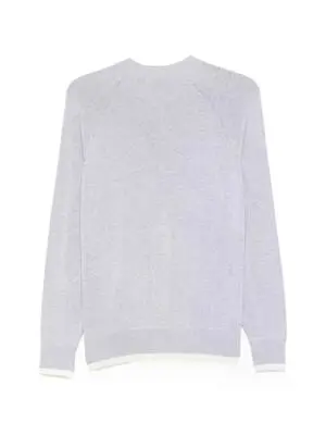 Eleventy Round-neck Cotton Sweater