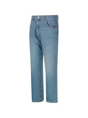 AMISH Cotton Denim Regular Fit Jeans