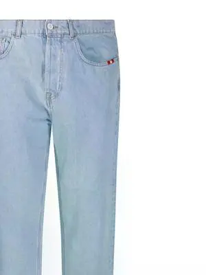 AMISH Five-pockets Button-fastening Jeans