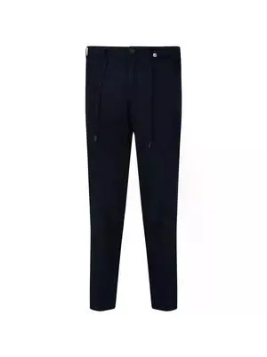 MYTHS Button-fastening Trousers - Blue