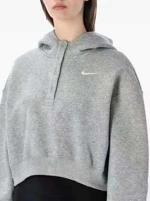 Nike Button Crop Hoodie