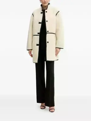 MORGAN Button Trim Coat