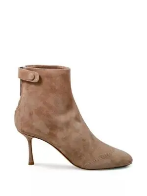 FRANCESCO RUSSO Panelled Ankle Boots - Neutrals