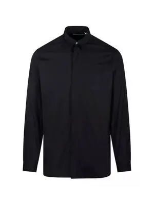 LARDINI Collar Shirt - Black