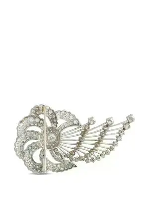 LB EXCLUSIVE Diamond Platinum Brooch
