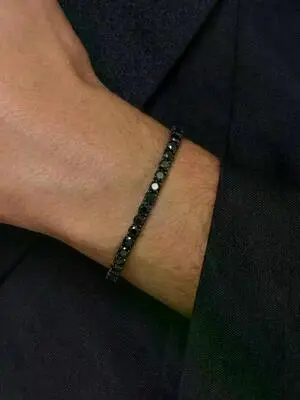 NIALAYA JEWELRY Bracelet With Zirconia Stones
