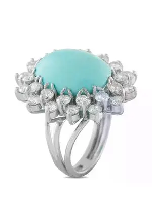 LB EXCLUSIVE Turquoise Diamond Ring