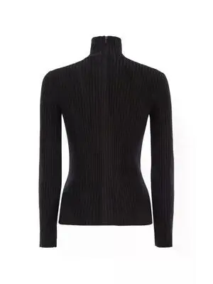 Max Mara Ribbed Turtleneck Jumper