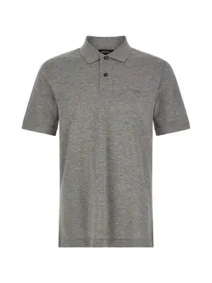 BOSS Pallas Two-button Polo Shirt - Grey