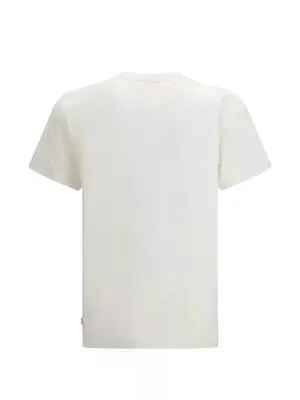 DIESEL® T-norm-v10 Logo-embroidered T-shirt - White